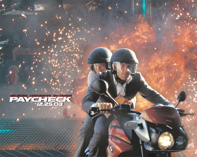 Paycheck | VERN'S REVIEWS on the FILMS of CINEMA