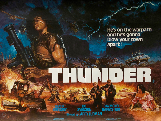 Thunder Warrior | VERN'S REVIEWS on the FILMS of CINEMA